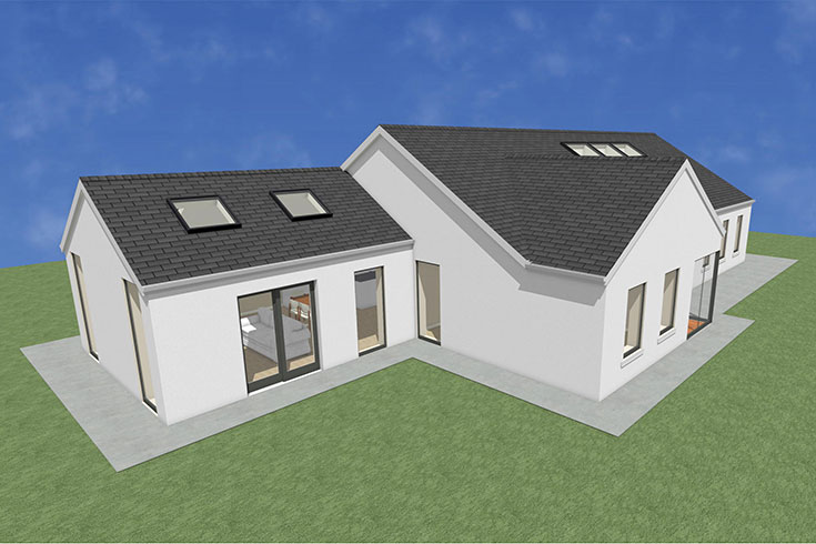 Residential House Self Build Architect, Kildare, Ireland.