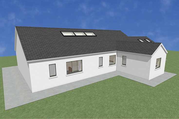 Residential House Self Build Architect, Kildare, Ireland.